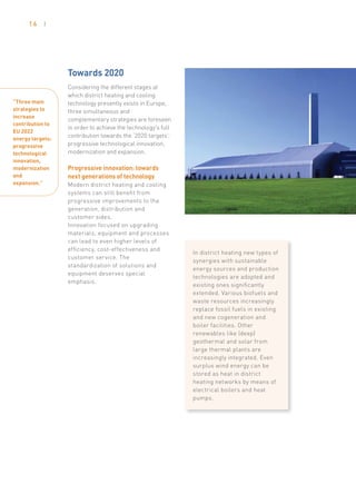 District Heating & Cooling - A vision towards 2020 - 2030 - 2050 | PDF