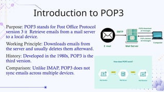"DHCP, POP3, SMTP – Overview and Working Explained" | PPTX