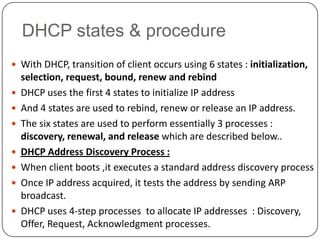 Dhcp ppt | PPTX