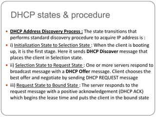 Dhcp ppt | PPTX
