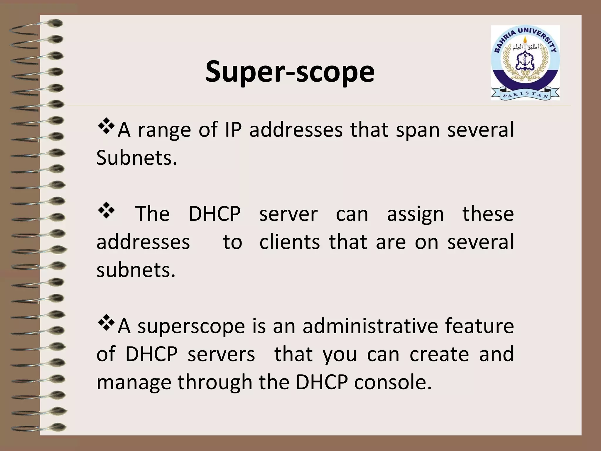 Dhcp presentation | PPT