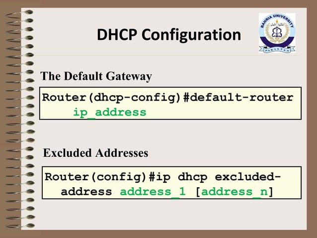 Dhcp presentation | PPT | Computer Networking | Computing
