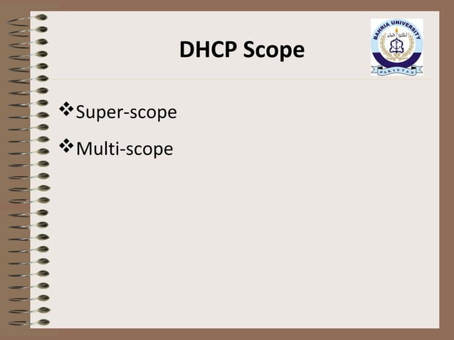 Dhcp presentation | PPT | Computer Networking | Computing