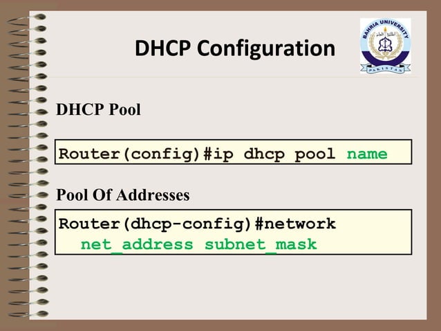 Dhcp presentation | PPT | Computer Networking | Computing