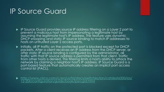 Dhcp Snooping | PDF