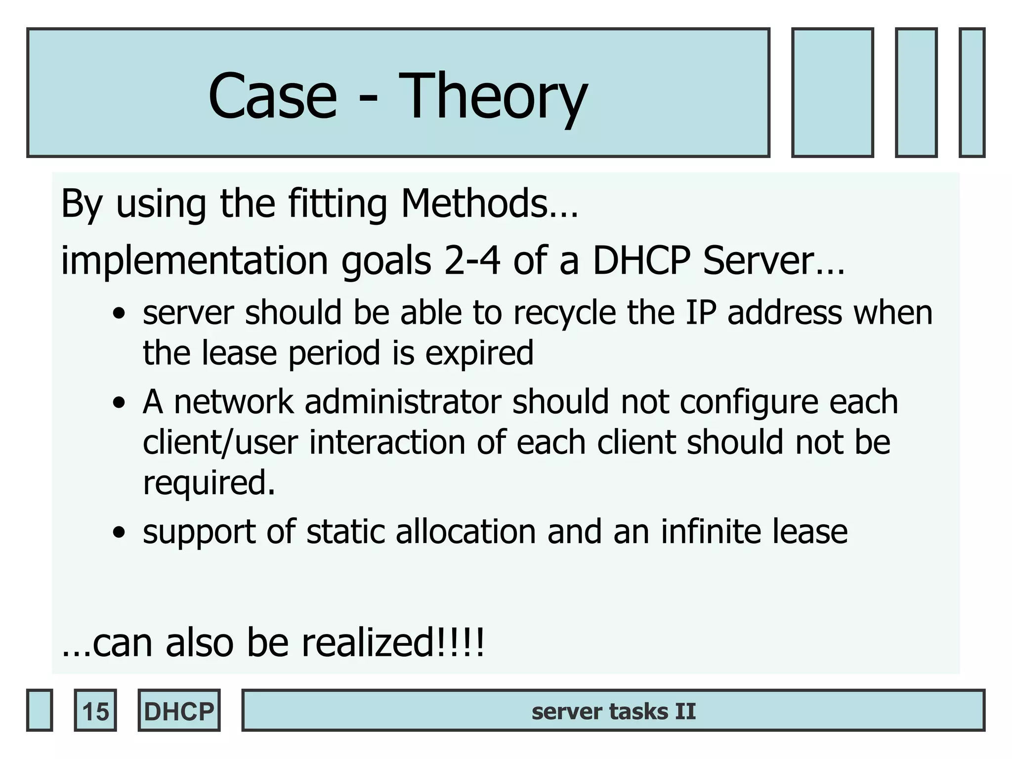 Dhcp presentation 01 | PPT