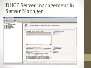 Dhcp server | PPT