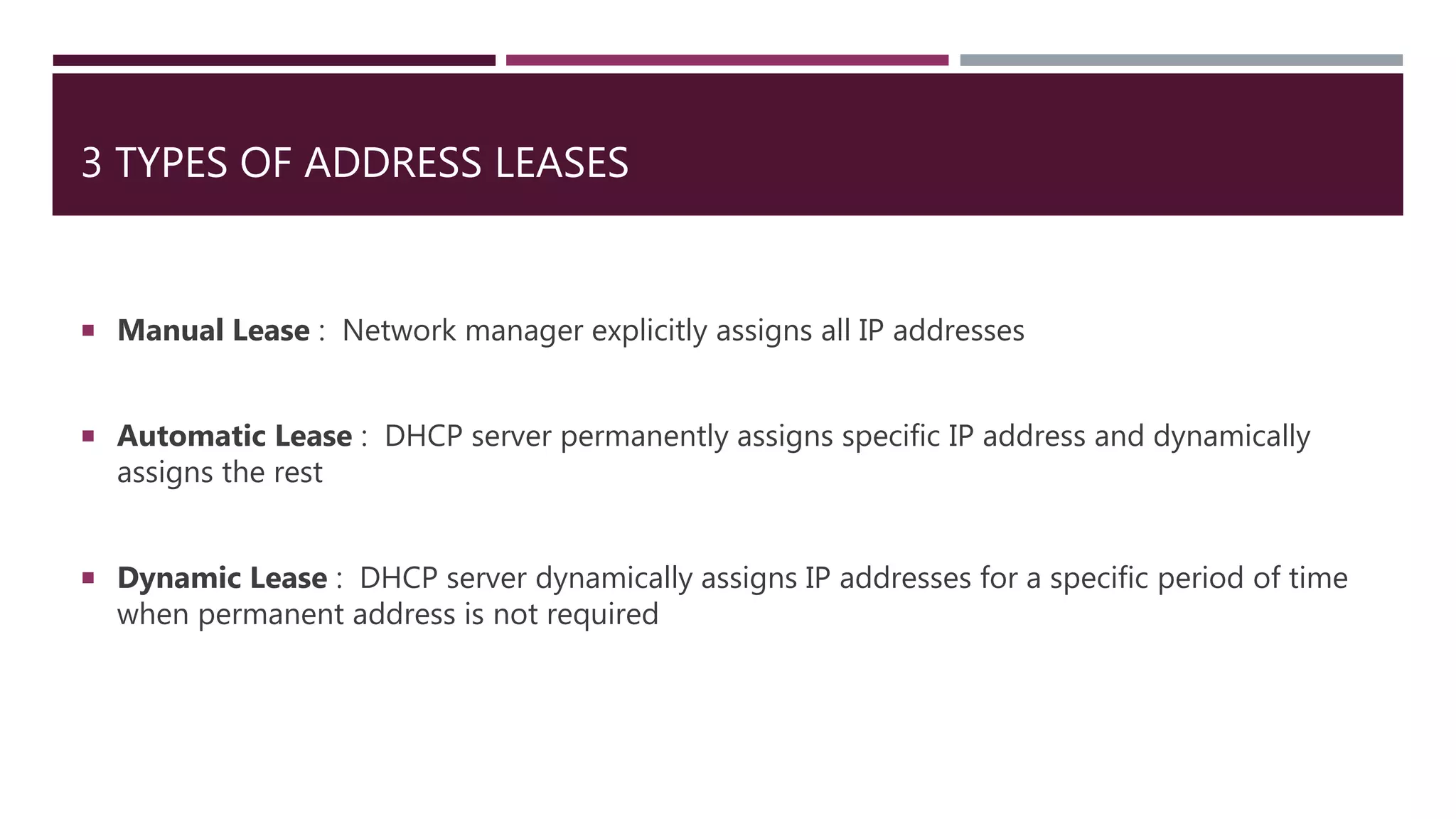 Dhcp server configuration | PPTX