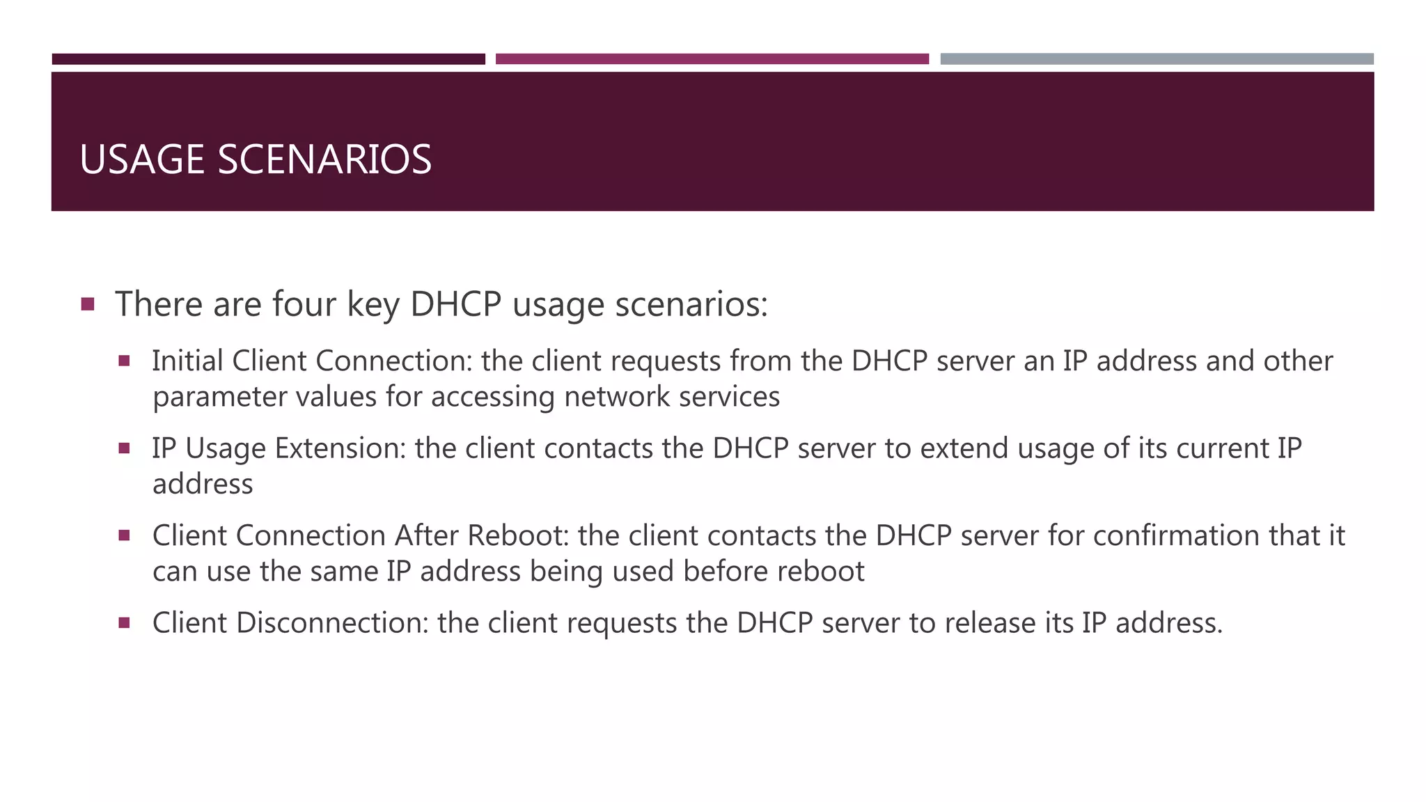 Dhcp server configuration | PPTX