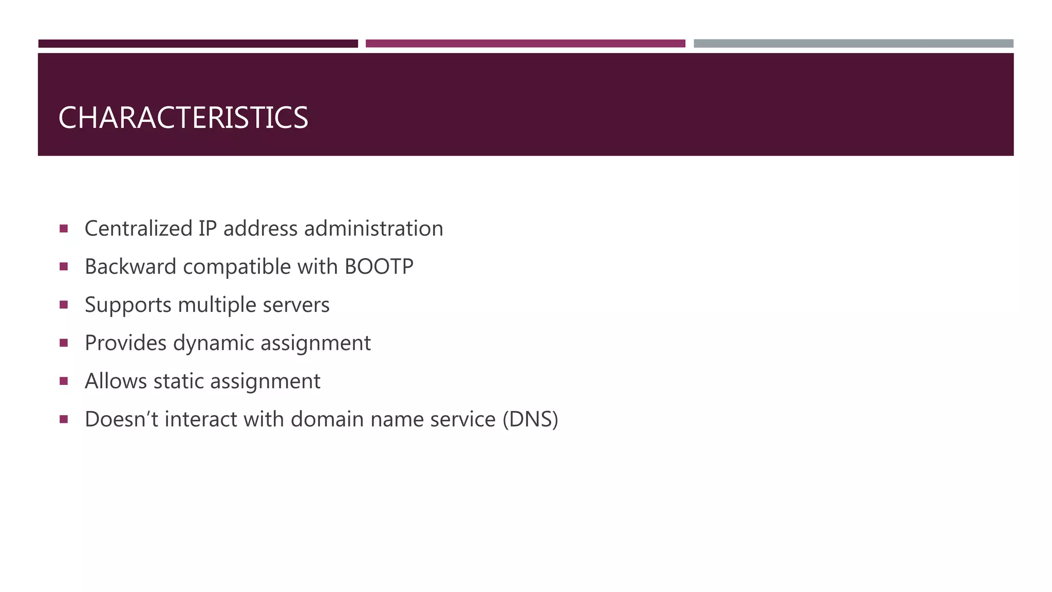 Dhcp server configuration | PPTX