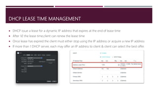 Dhcp server configuration | PPTX