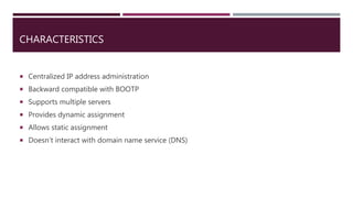 Dhcp server configuration | PPTX
