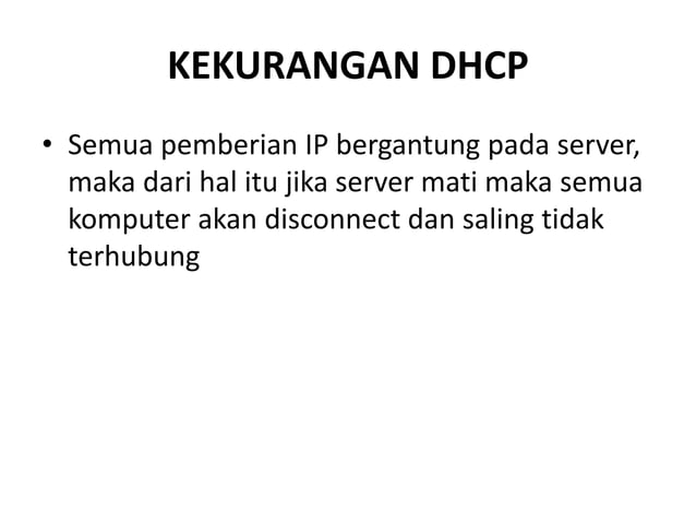 Dhcp server dan dns server | PPTX