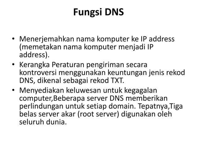 Dhcp server dan dns server | PPTX