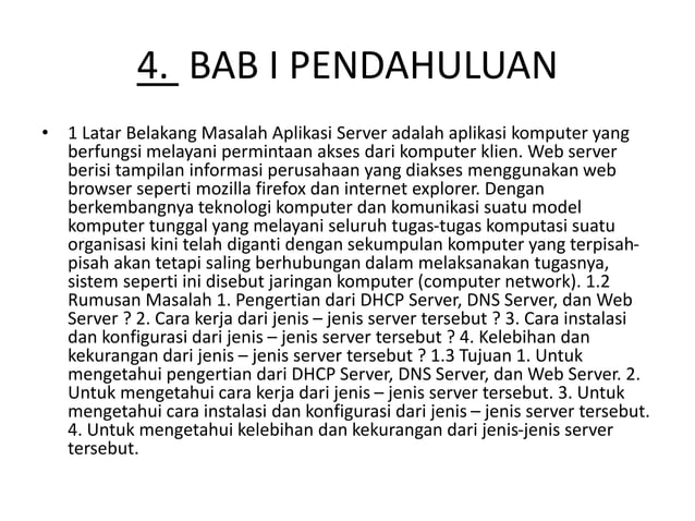 Dhcp server dan dns server | PPTX
