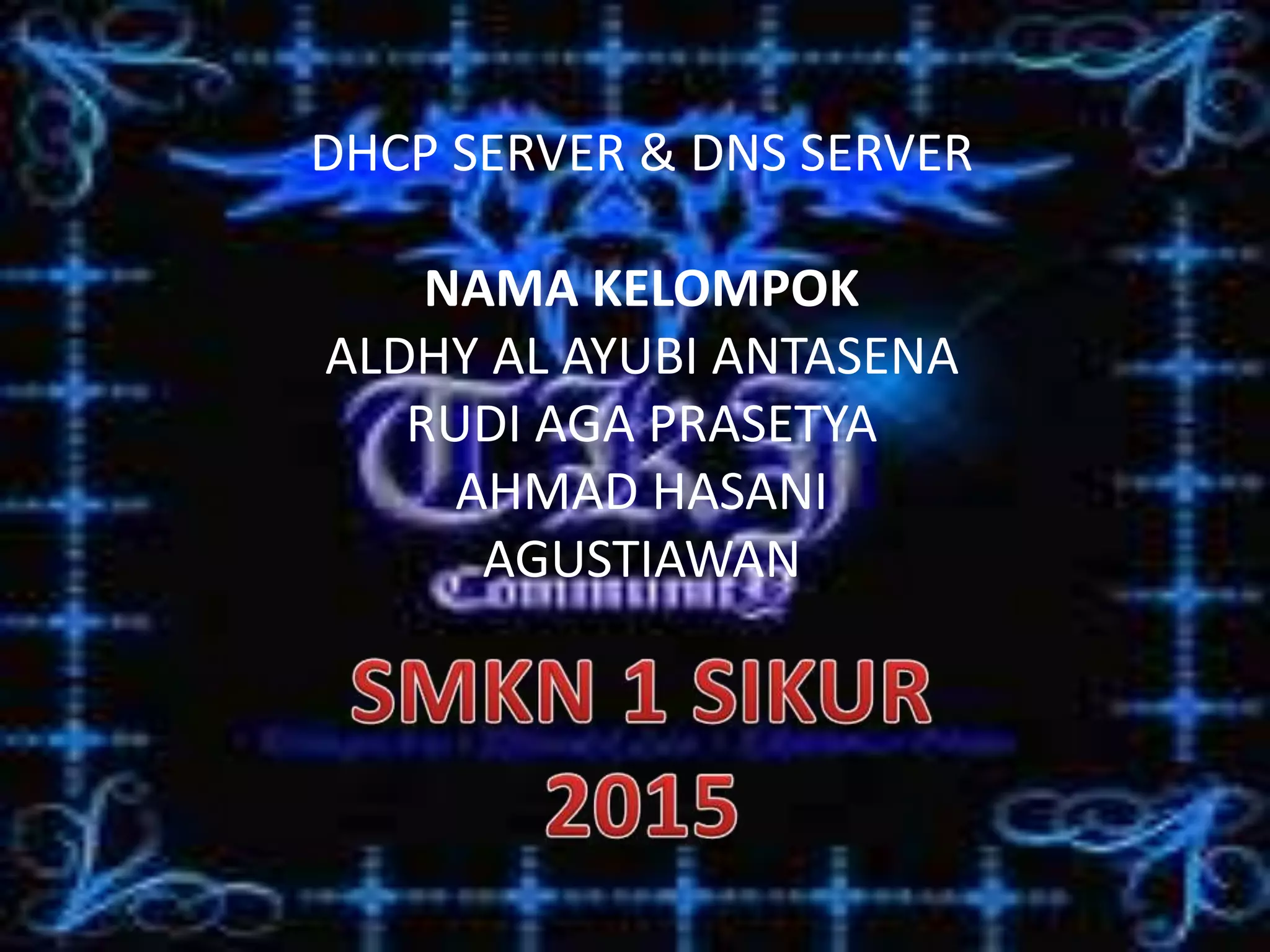 Dhcp server & dns server | PPTX