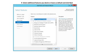 Dhcp server and windows 2012 | PPT
