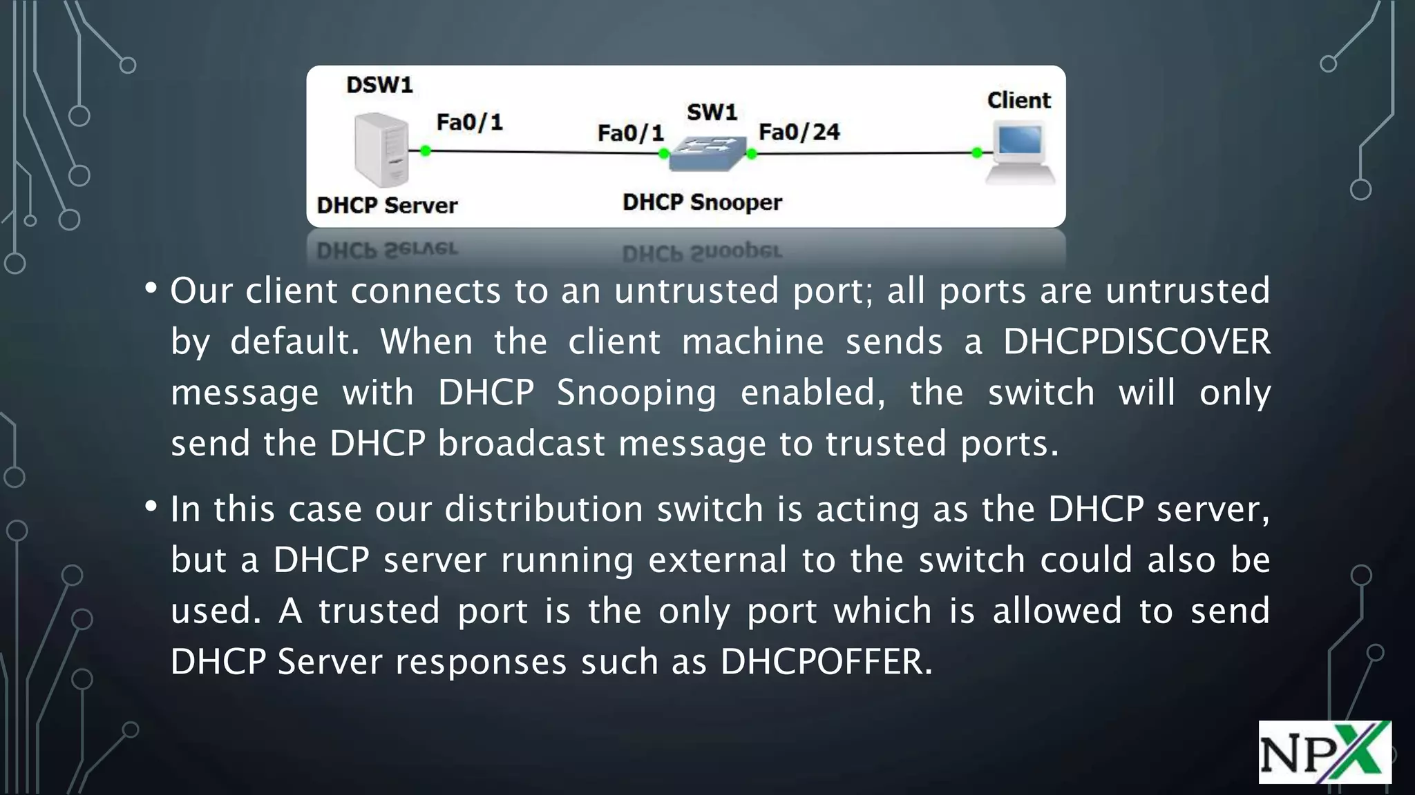 DHCP Snooping | PPTX | Computer Networking | Computing