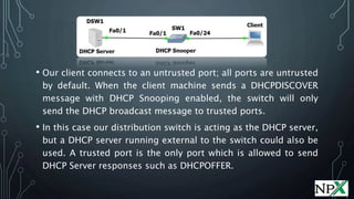 DHCP Snooping | PPT