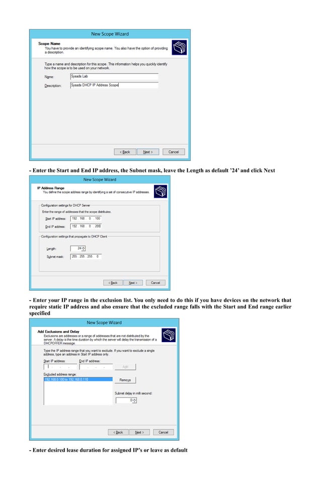 DHCP windows server 2012 | PDF | Computer Networking | Computing