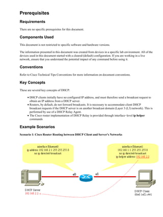 Dhcp with cisco | PDF