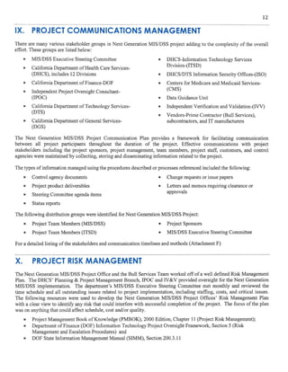 Dhcs Misdss Re Procurement Project | PDF