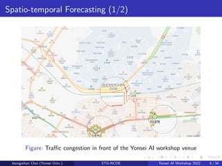 [Yonsei AI Workshop 2022] Graph Neural Controlled Differential Equations for Traffic Forecasting ...