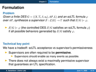 Supervisory control of discrete event systems for linear temporal logic specifications | PDF ...