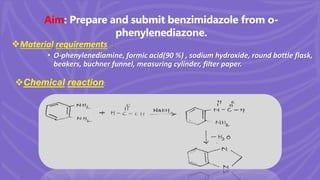 Preparation of benzimidazole | PPTX