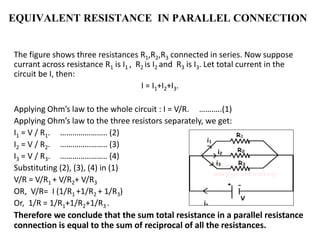 ppt on electricty class 10 | PPTX