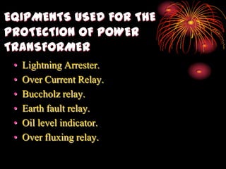 Power Transformer ( Summer Training presentation BHEL ) | PPT