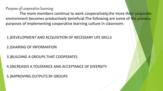 Cooperative learning | PPT