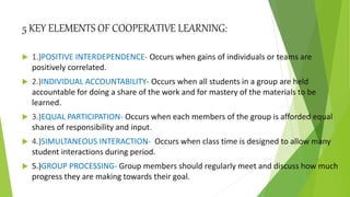 Cooperative learning | PPT