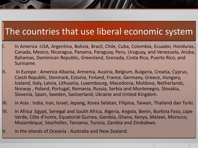 Dhera agung liberal economic system | PPT