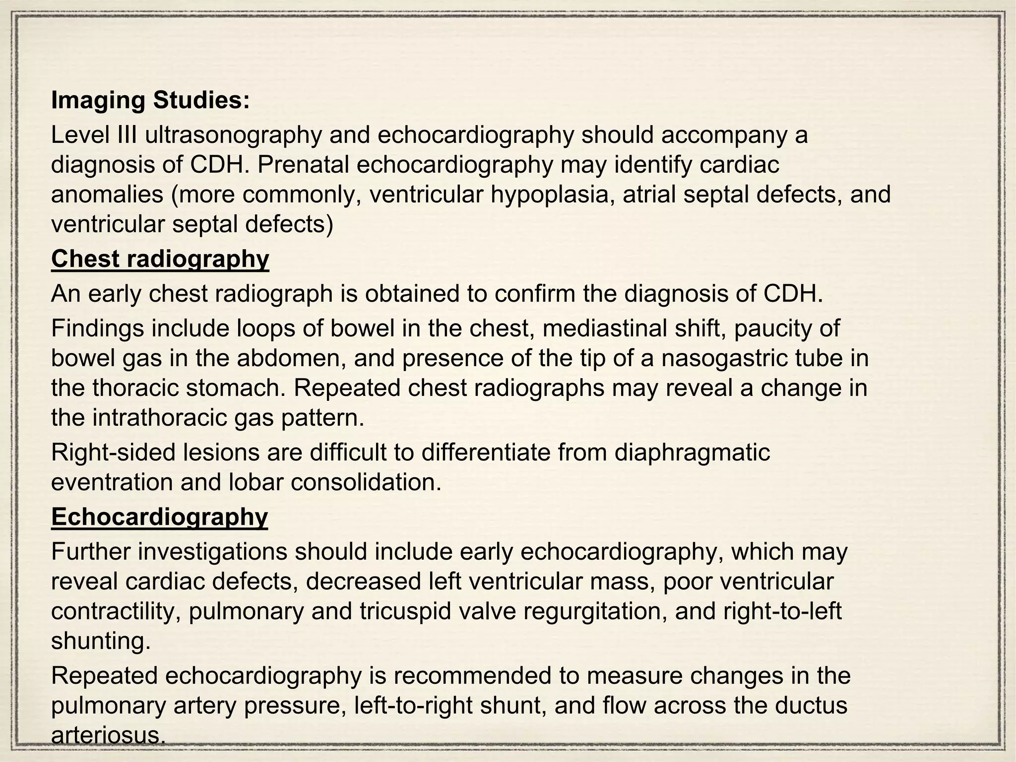 Diaphragmatic hernia in children | PPTX