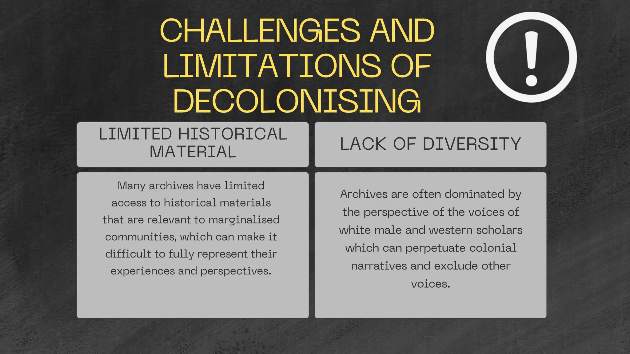 The importance of decolonising archives and how it serves to benefit ...