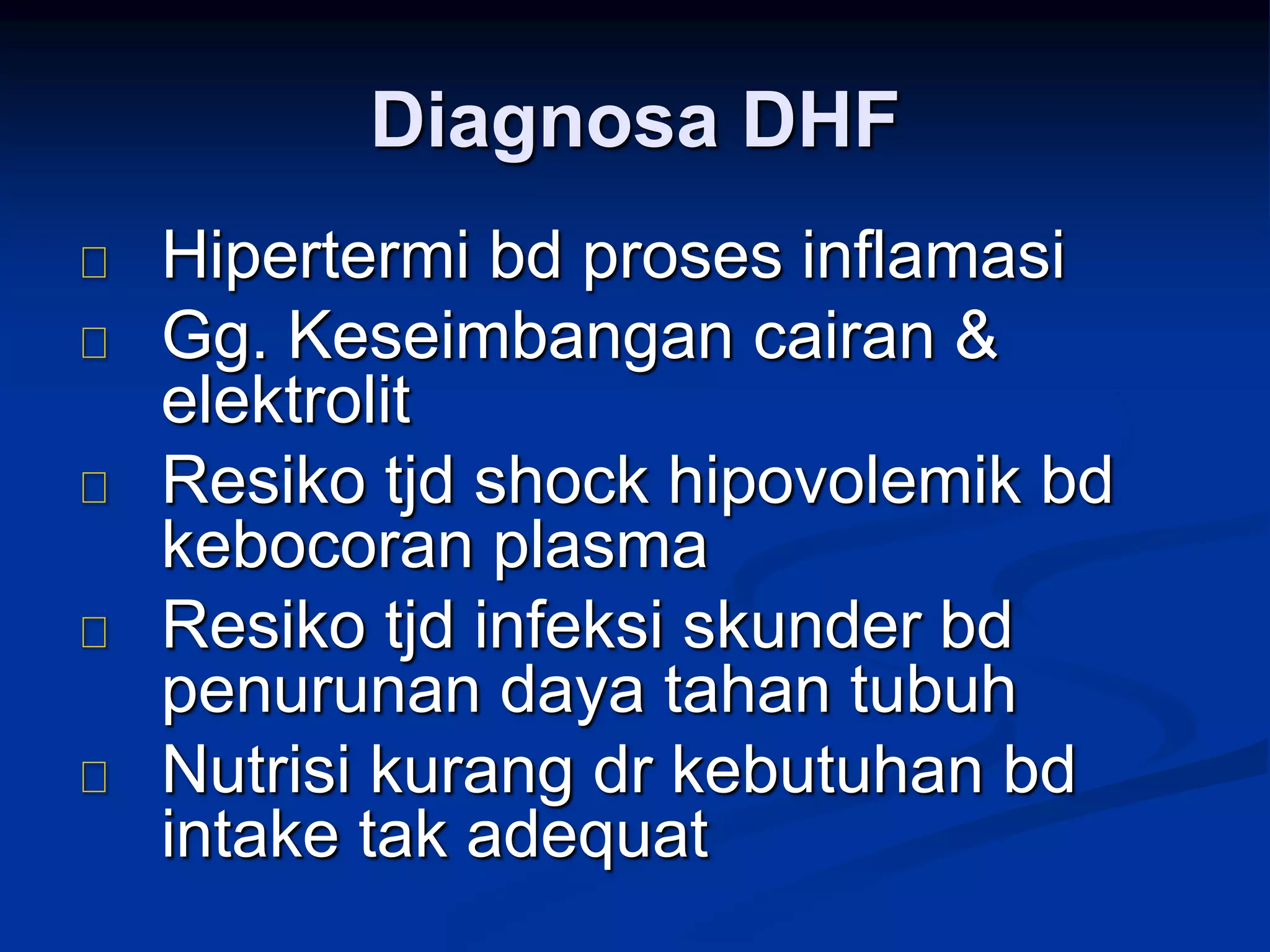 DHF pada Anak | PPTX