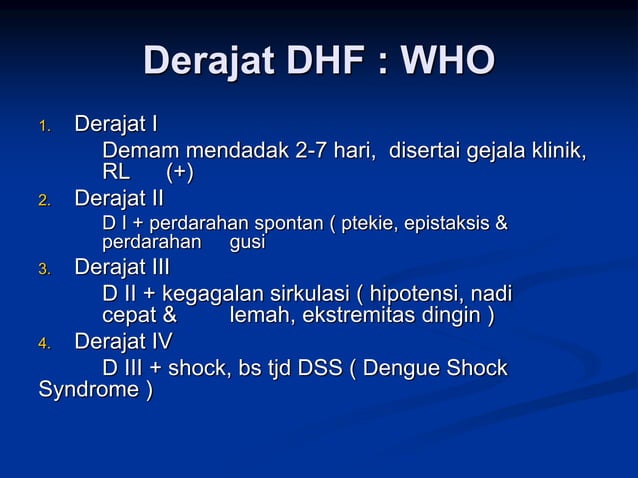 DHF pada Anak | PPTX