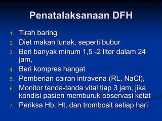 DHF pada Anak | PPTX