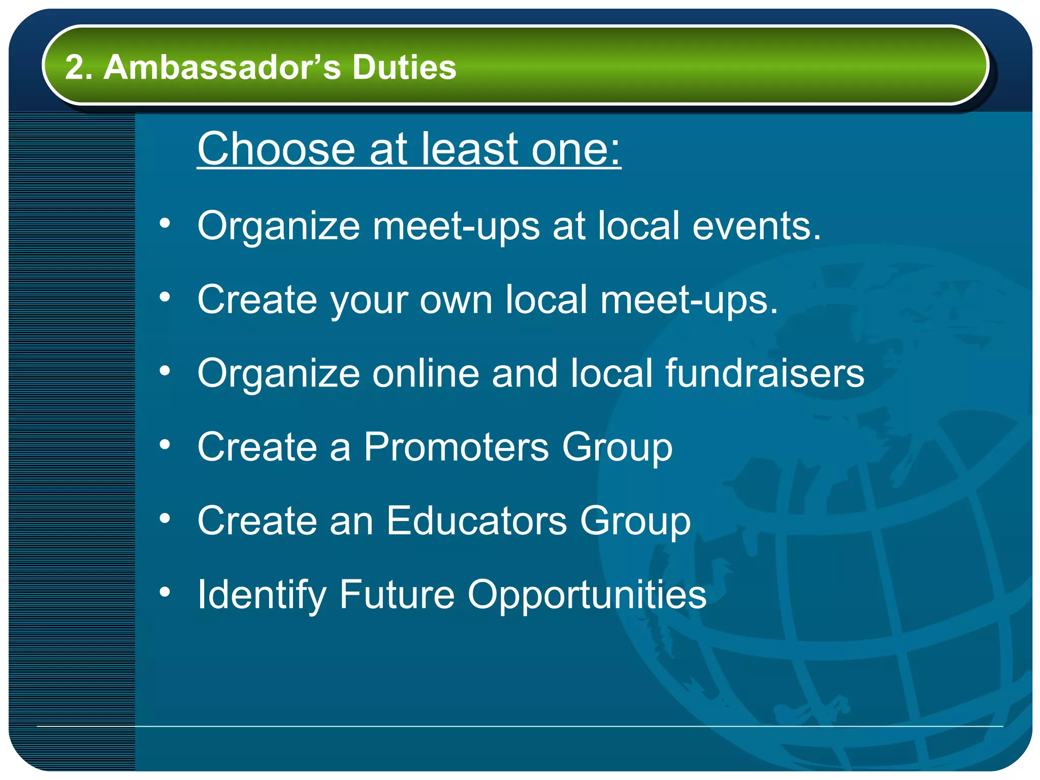 Dhf ambassadors presentation Final | PPT | Non-Profit Organizations ...