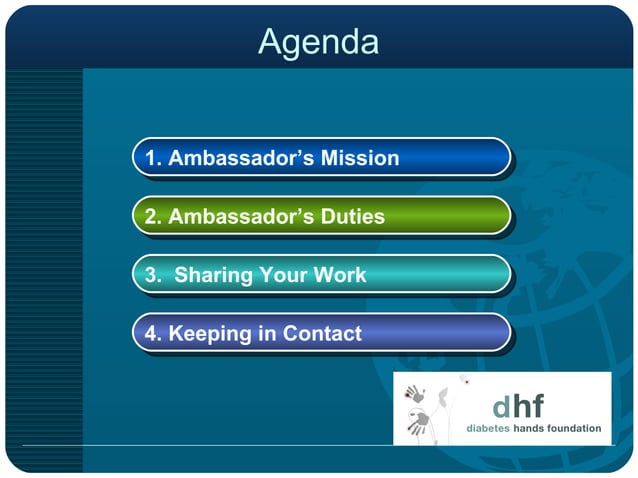 Dhf ambassadors presentation Final | PPT | Non-Profit Organizations ...