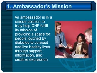 Dhf ambassadors presentation Final | PPT | Non-Profit Organizations ...