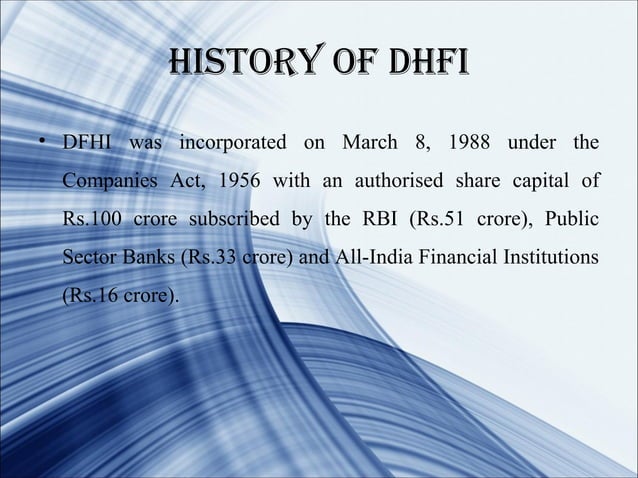 DHFI | PPT