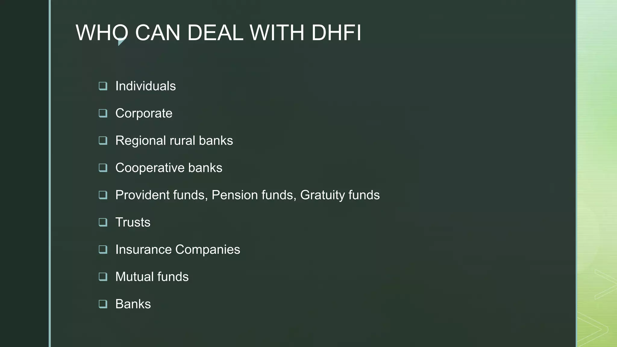 Dhfi ppt | PPT