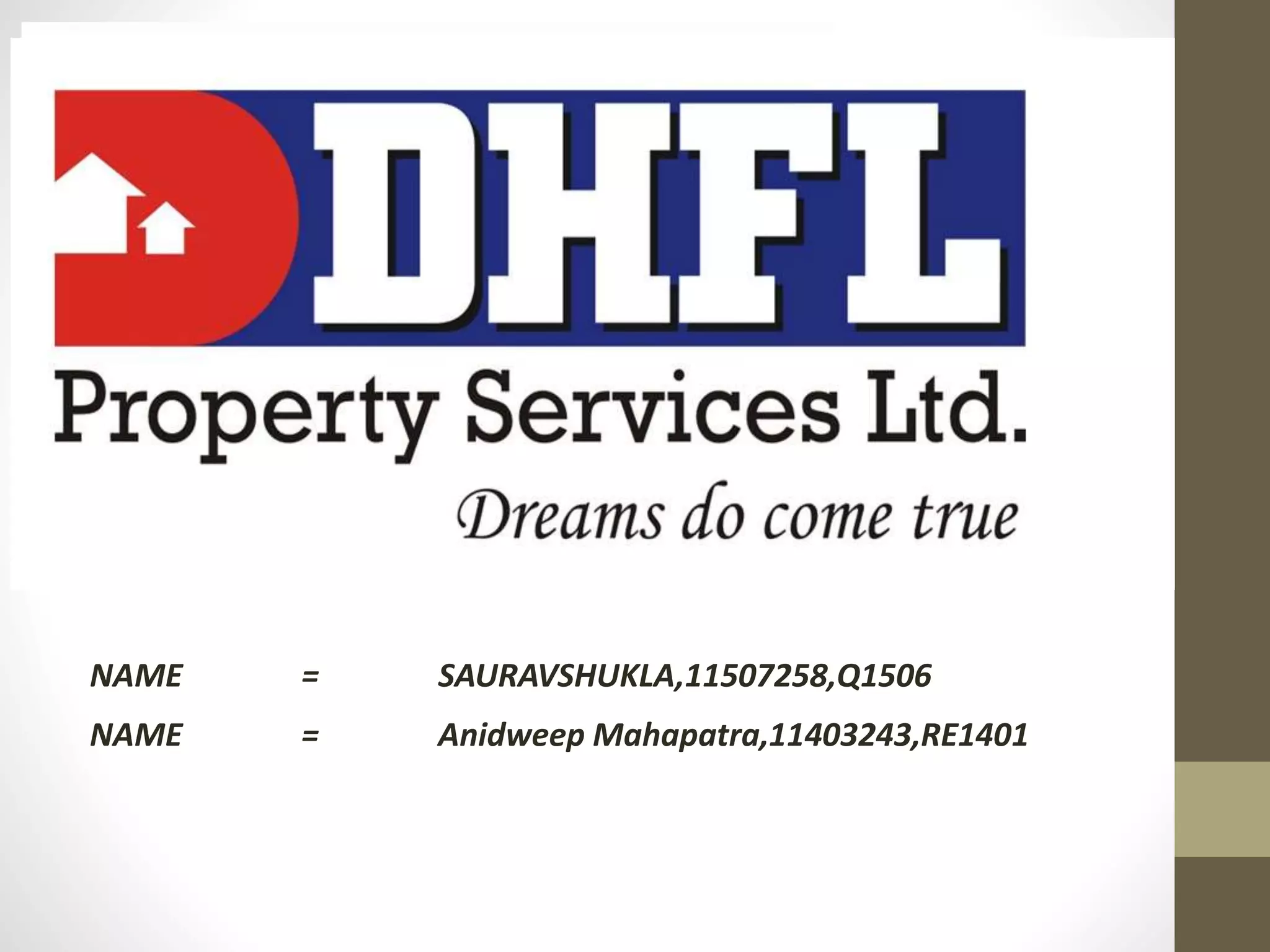 DHFL Case Study | PPTX