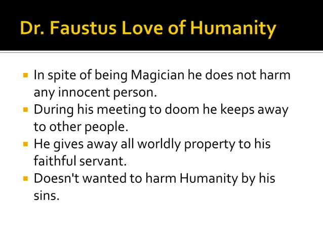 Dr. faustus as a tragic hero | PPTX | Spirituality | Religion & Spirituality