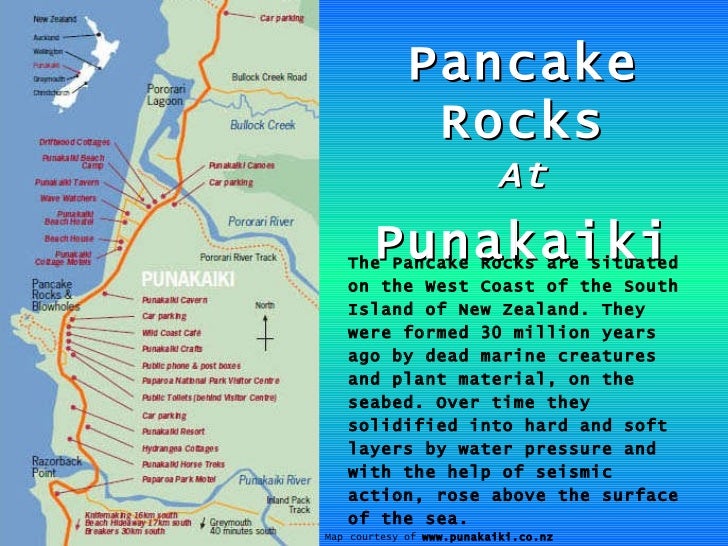 D H I I I U Pancake Rocks, Punakaiki