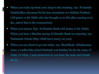 Dhikr and du’aa | PPTX | Islam | Religion & Spirituality