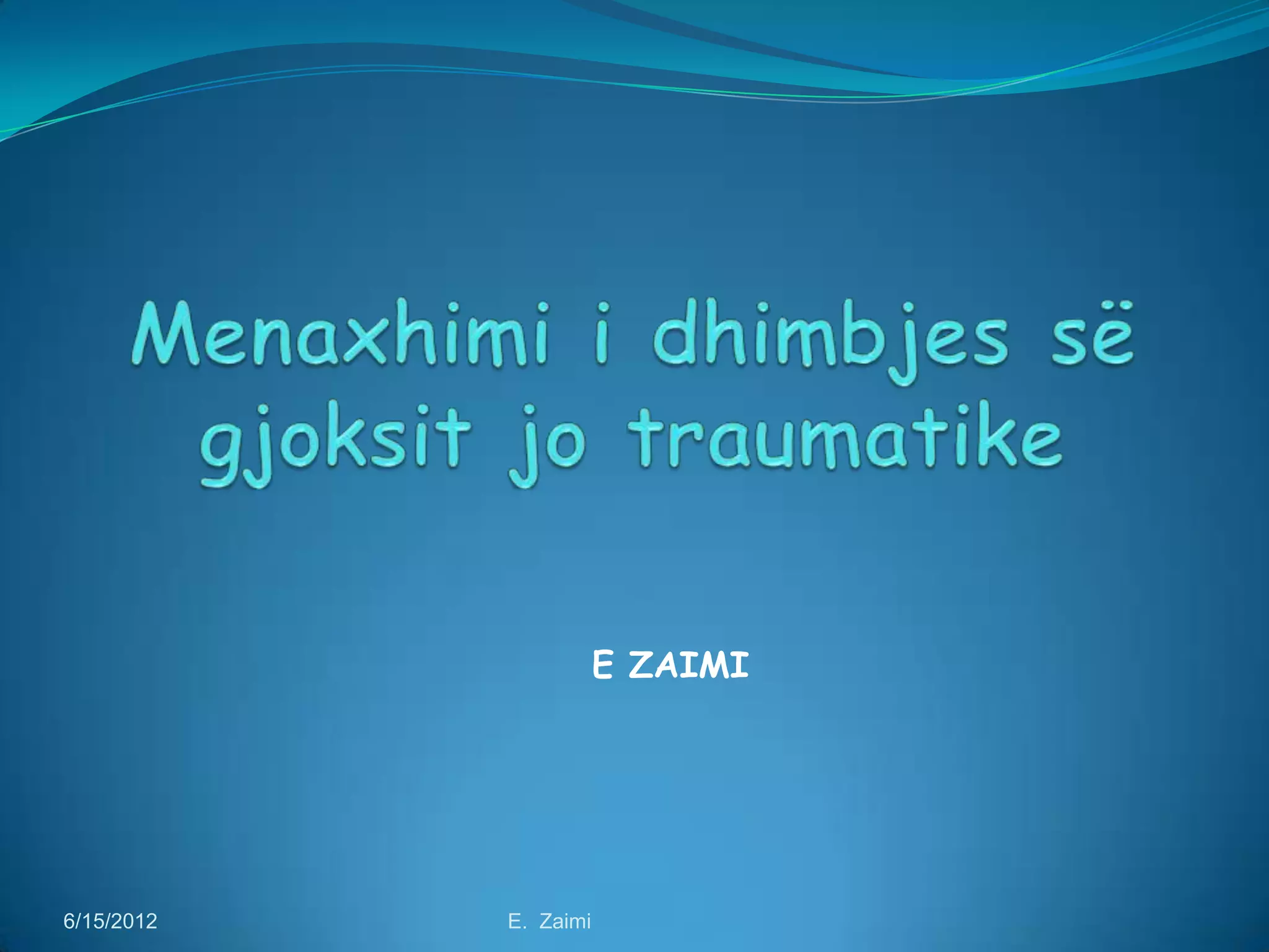 Dhimbja e gjoksit | PPSX