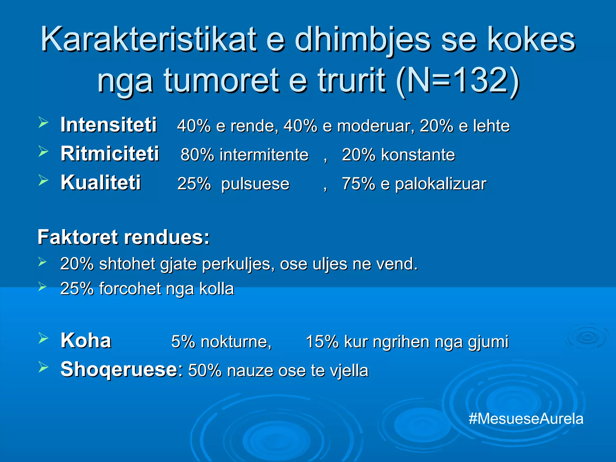 MJEKSI ....DHIMBJA E KOKES | PPT